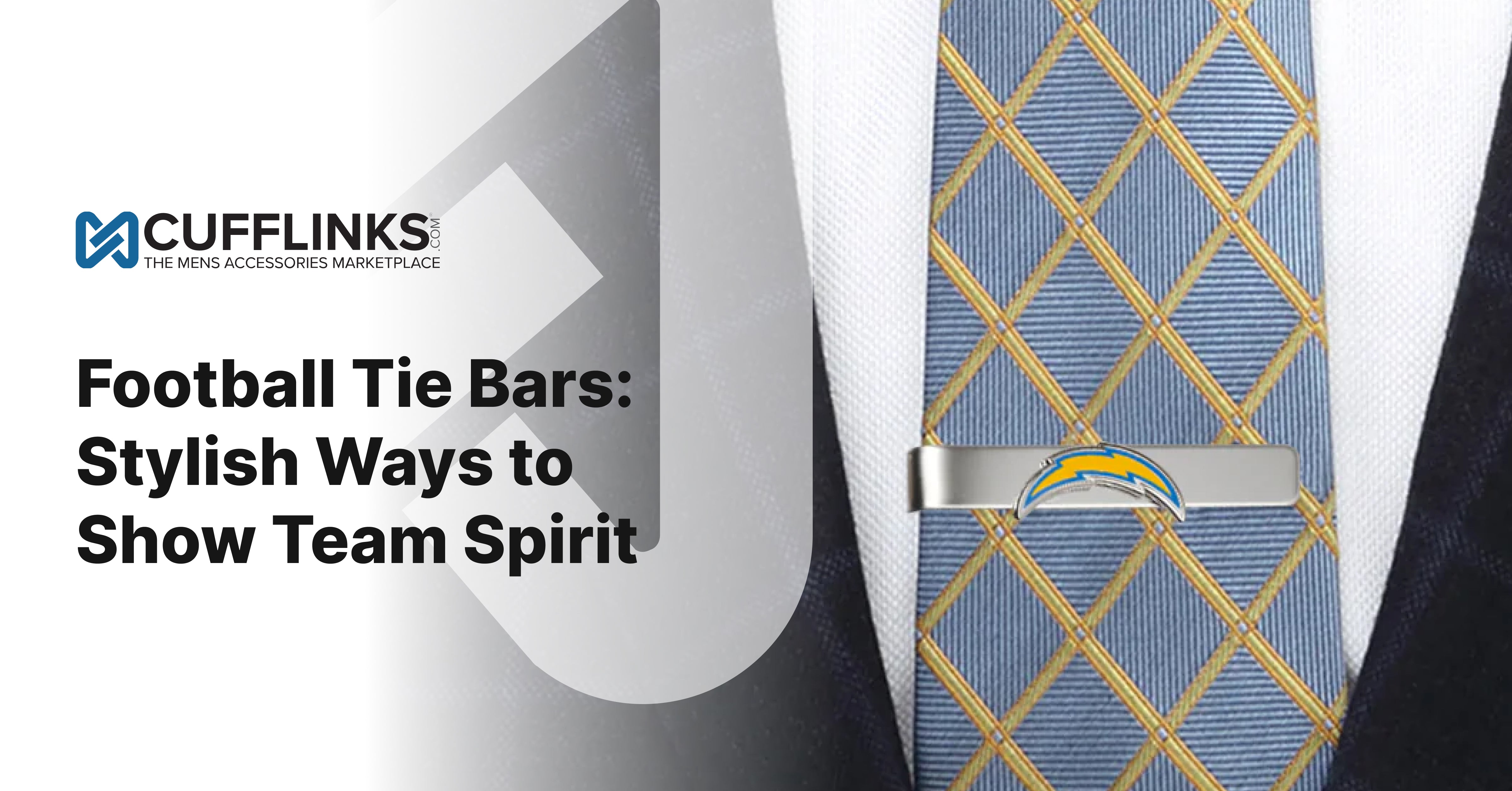 Football Tie Bars: Stylish Ways to Show Team Spirit – Cufflinks.com